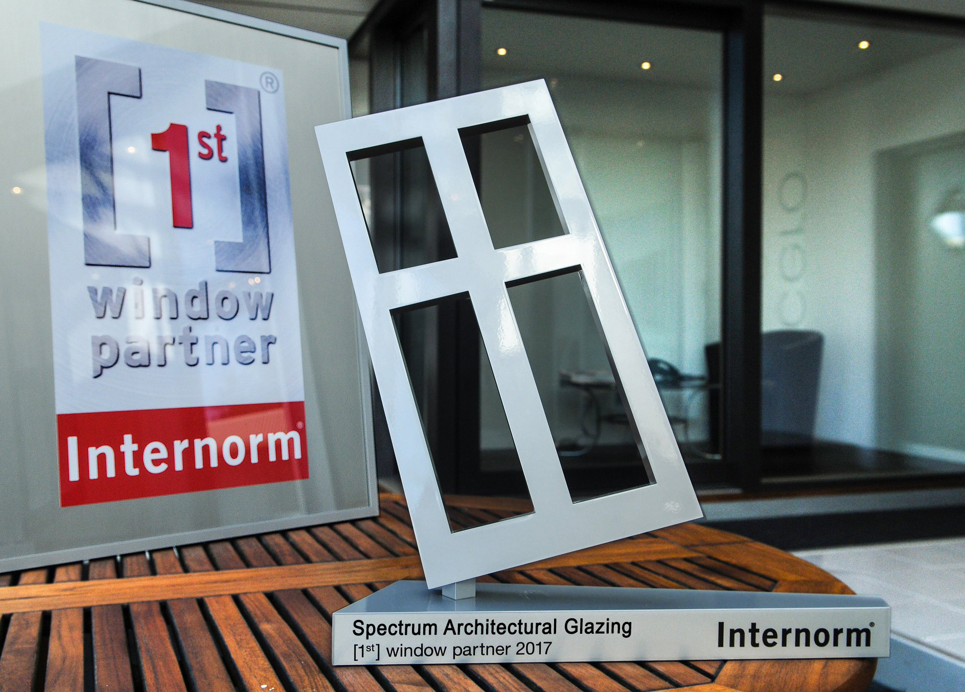 Internorm 1st Window Partner – Gold Level - Spectrum Architectural Glazing