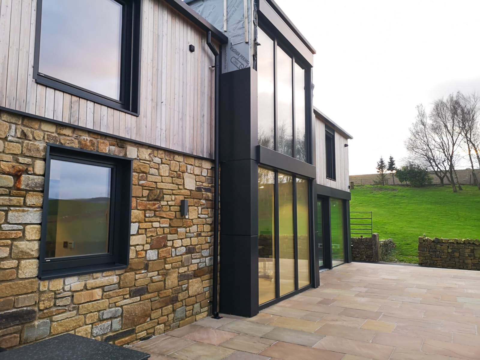 Internorm composite windows and sliding doors with exterior shading ...