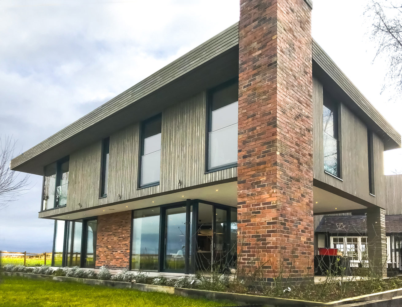 Contemporary Extension to Period Home with Internorm HS330 Sliding ...