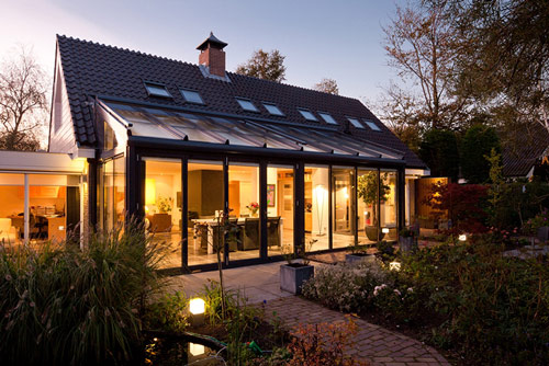 Glass Extensions in Shropshire | Custom Glazed Extensions made in Germany